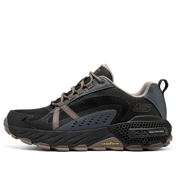 Sketchers 3d Max Protect Athletic Lace-up Sneakers - Black/multicolor