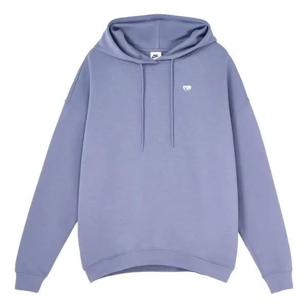 Nike Hooded Fleece Pullover - Blue