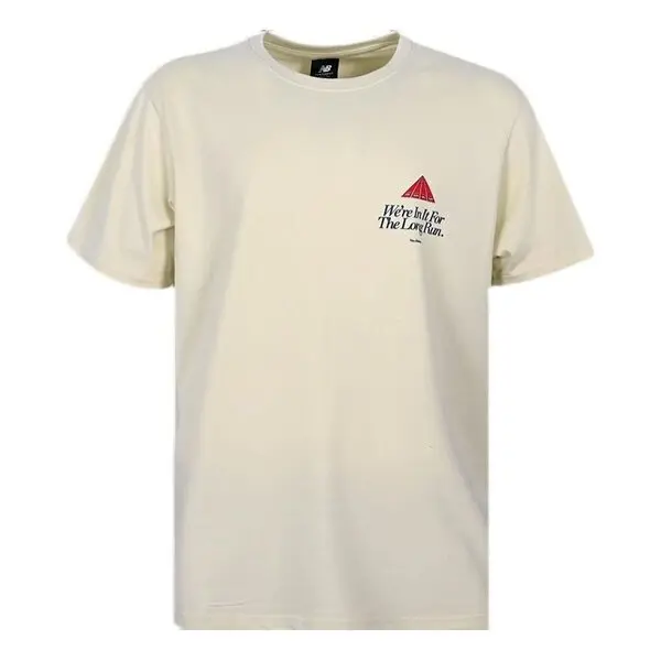 NEW BALANCE X Anb Sport Tee Asia Sizing 'beige