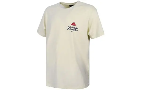 NEW BALANCE X Anb Sport Tee Asia Sizing 'beige - Beige/red