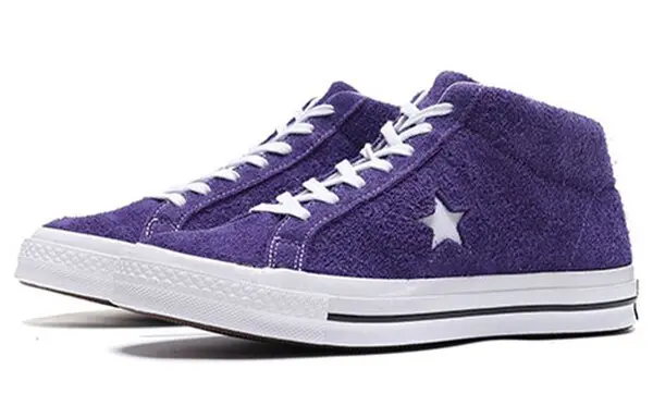 CONVERSE One Star Mid Fuzz Sneakers