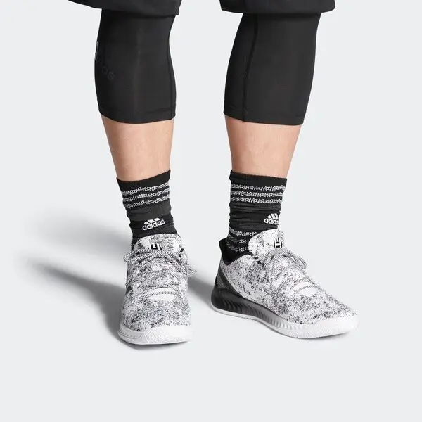 Adidas Harden B/e X 'grey' Basketball Sneakers - White