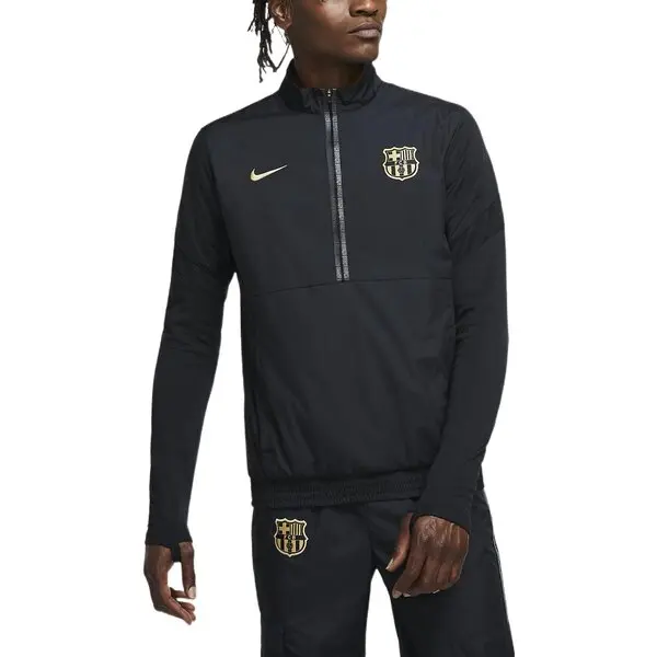 Nike Fc Barcelona Half Zip Top