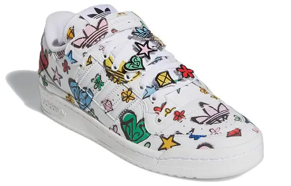 Adidas Jeremy Scott X Forum 84 Low "monogram" Sneakers