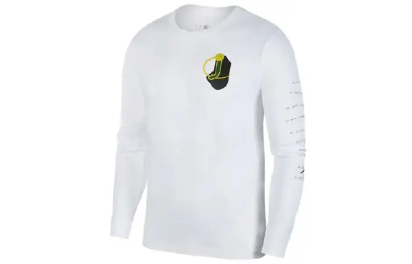 JORDAN Legacy Aj10 Alphabet Logo Long Sleeve Shirt