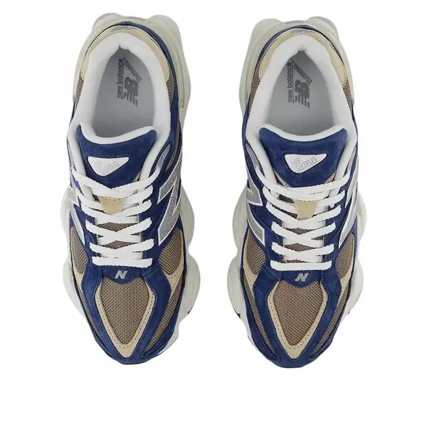 NEW BALANCE 9060 Athletic Sneakers - Navy/mushroom