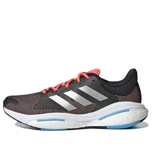 Adidas Solarglide 5 Running Sneakers - Black/pink