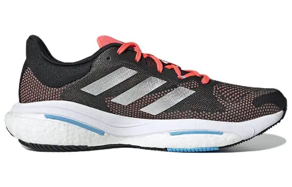 Adidas Solarglide 5 Running Sneakers - Black/pink
