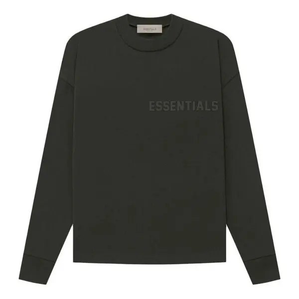 Fear Of God Long Sleeve Tee - Off Black