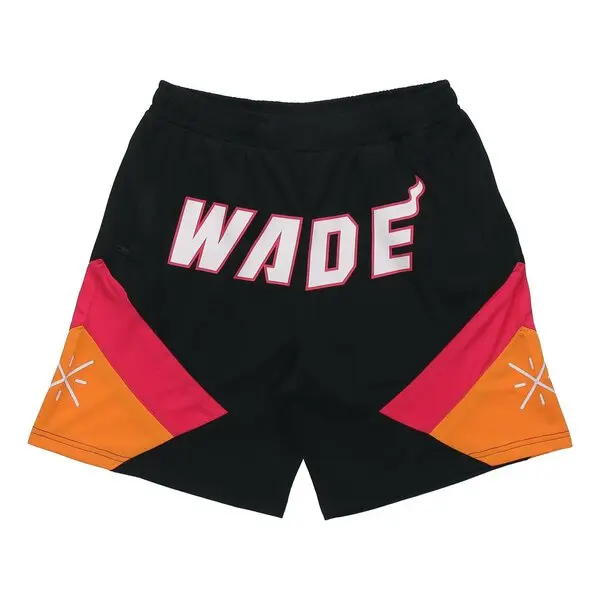 LI-NING Way Of Wade Basketball Shorts - Black/pink/yellow