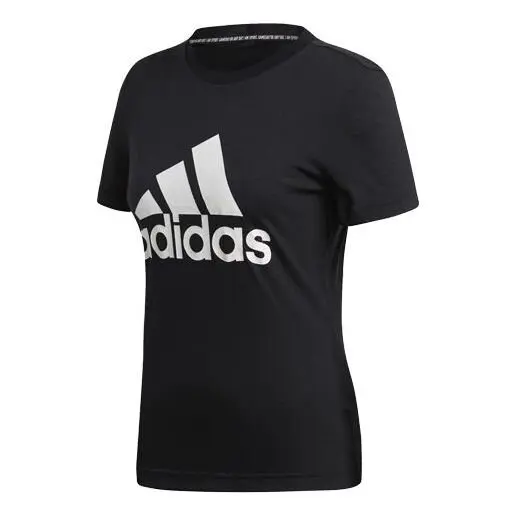 Adidas Logo Graphic Sport Tee - Black