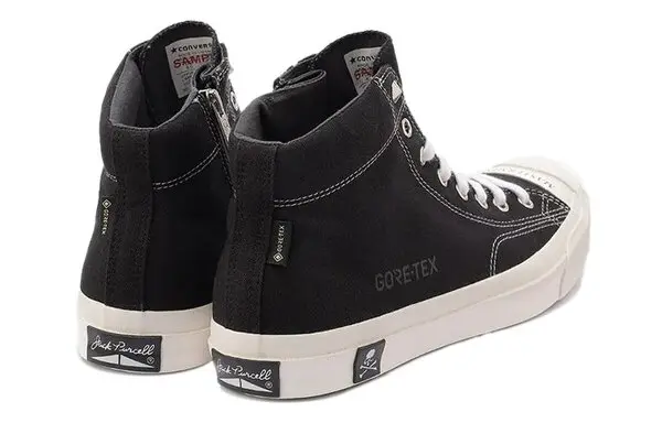CONVERSE Mastermind Japan X Addict Jack Purcell High Top Sneakers - Black