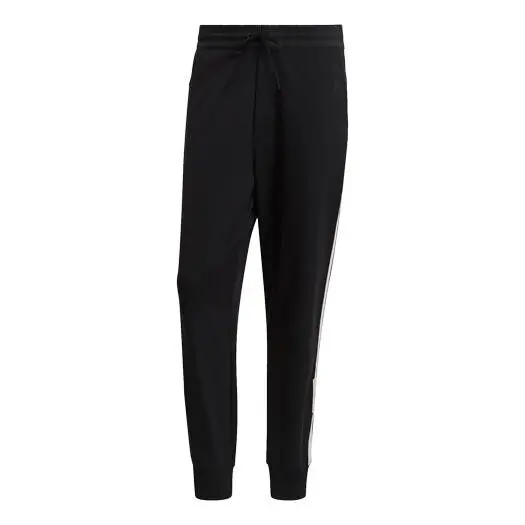 Adidas Y-3 3-stripes Classic Cuffed Track Pants - Black