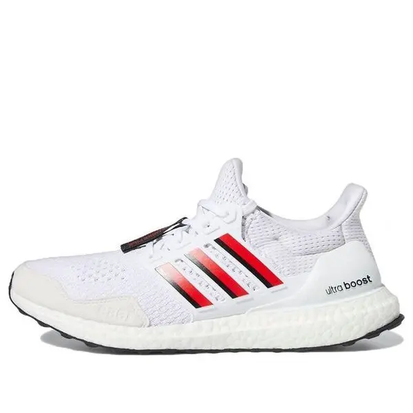 Adidas X Ncaa Ultraboost 1.0 'nebraska Cornhuskers' Sneakers - Cloud White/scarlet/core Black