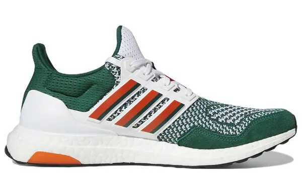 Adidas X Ncaa Ultraboost 1.0 Miami Hurricanes Sneakers - Green