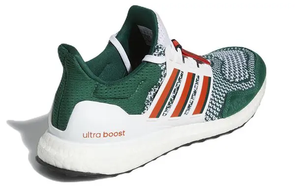 Adidas X Ncaa Ultraboost 1.0 Miami Hurricanes Sneakers - Green
