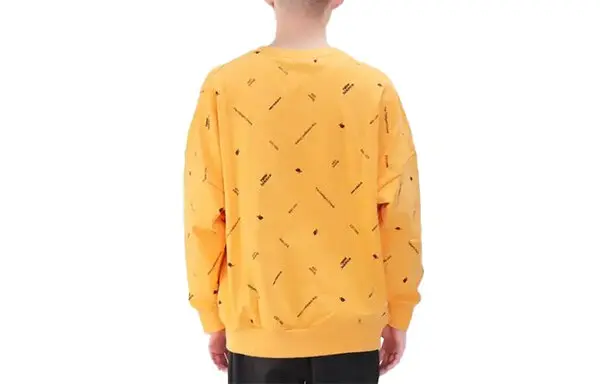 NEW BALANCE Alphabet Print Pullover Sweatshirt