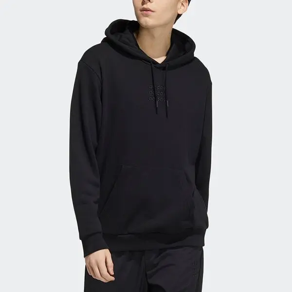 Adidas Neo Solid Color Long Sleeve Hoodie - Default Color