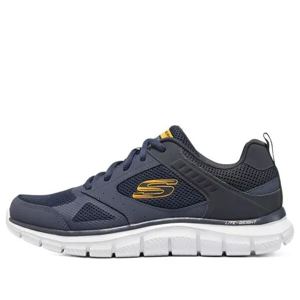 Sketchers Track Syntac Athletic Sneakers - Navy