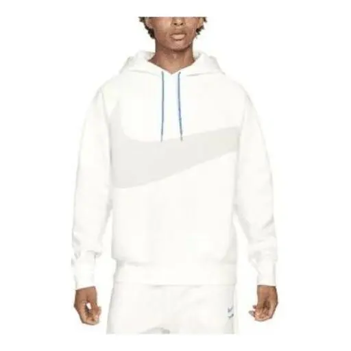 Nike Swoosh Tech Fleece Pullover Hoodie - Sail/light Bone