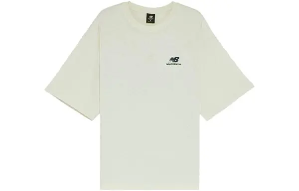 NEW BALANCE Boston Tee Asia Sizing 'white Blue