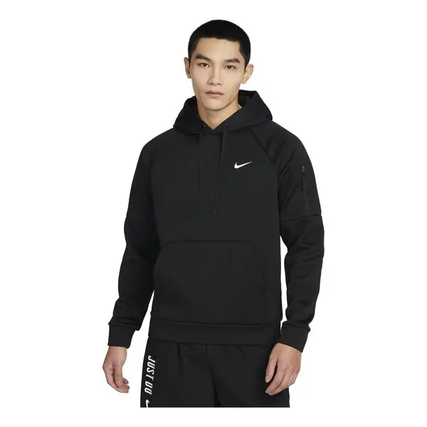Nike Pullover Hoodie With Zip Pocket