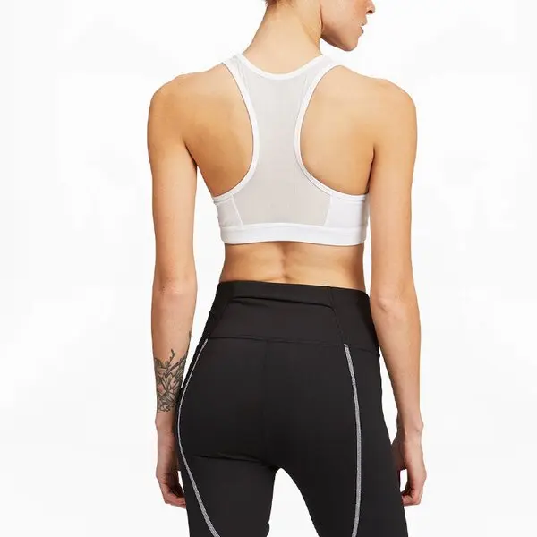 PUMA Mid 4keeps Graphic Training Bra 'white