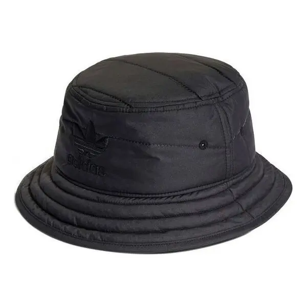 Adidas Adicolor Winterized Classic Trefoil Bucket Hat - Black