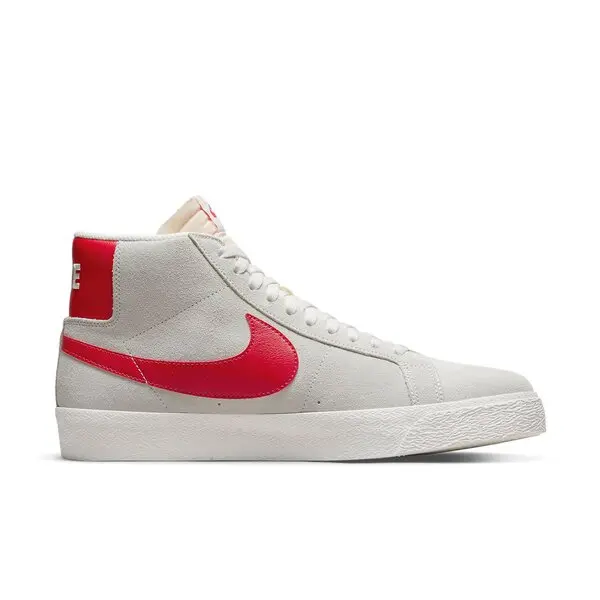 Nike Zoom Blazer Mid Sb Sneakers - Cream/red