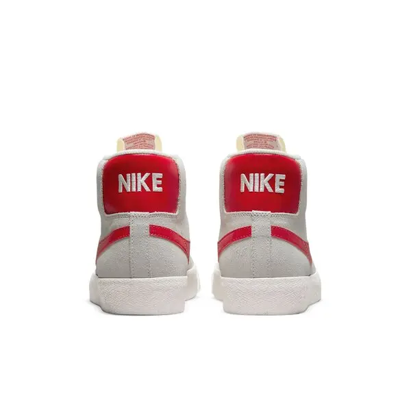 Nike Zoom Blazer Mid Sb Sneakers - Cream/red