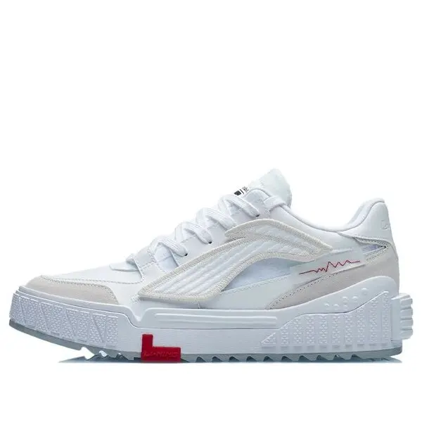 LI-NING Attack Ace Sneakers - White/red