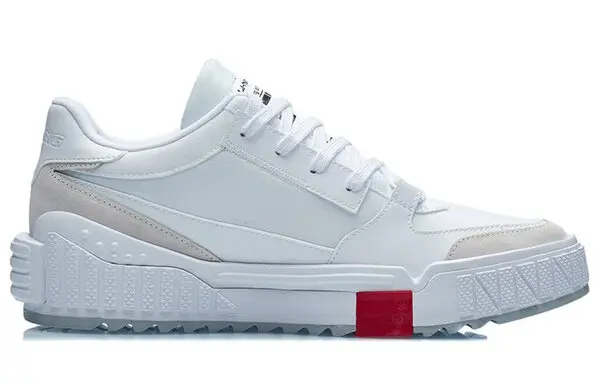 LI-NING Attack Ace Sneakers - White/red