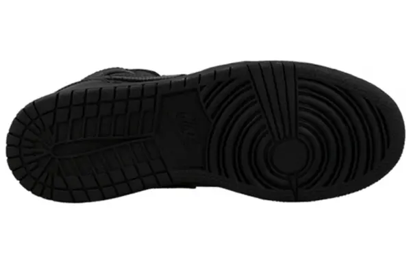 JORDAN Air 1 Retro Mid Sneakers - Black/white