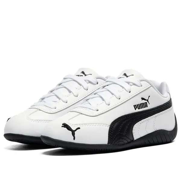 PUMA Speedcat Leather Sneakers - White/black