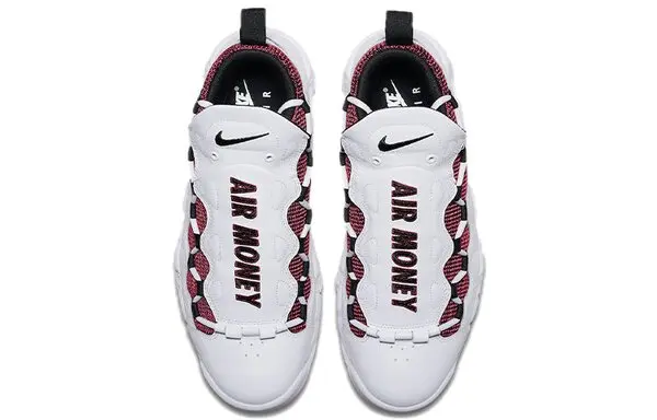 Nike More Money "mo" Money Sneakers - White/red