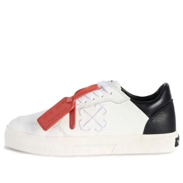 Off-White Vulcanized Leather Sneakers