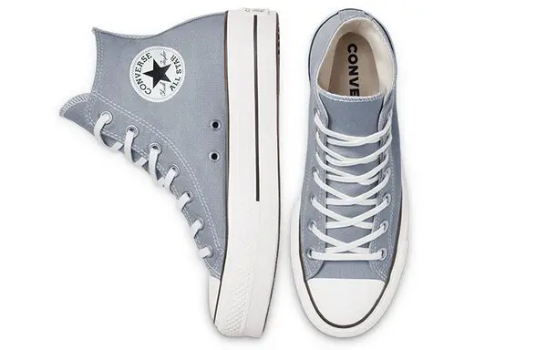 CONVERSE Chuck Taylor All Star Platform High Top Sneakers - Light Blue