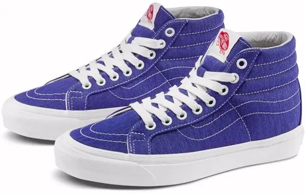 VANS Og Sk8-hi Lx Denim High Top Sneakers - Blue
