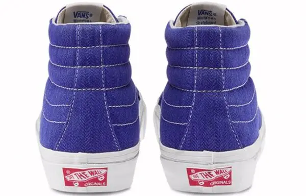 VANS Og Sk8-hi Lx Denim High Top Sneakers - Blue