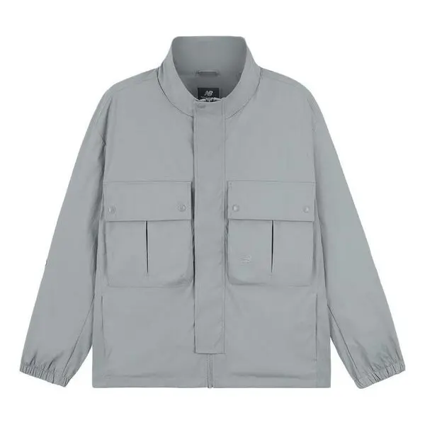 NEW BALANCE Fashion Lifestyle Jacket Asia Sizing - Grey