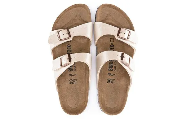 BIRKENSTOCK Sydney Birko-flor Sandals With Buckled Straps - White