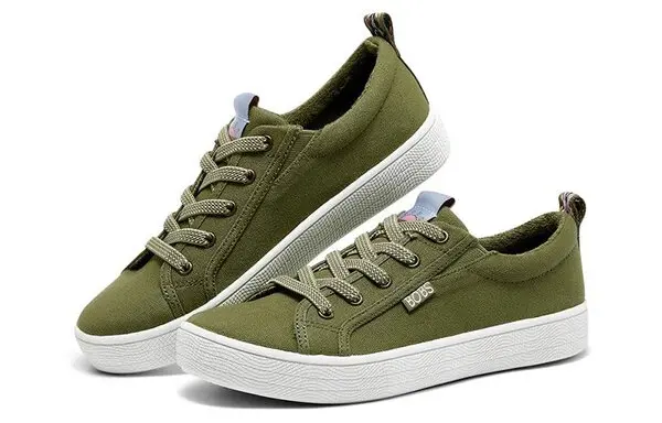 Sketchers Bobs B Extra Cute Low-top Sneakers - Olive Green
