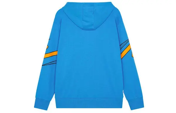 NEW BALANCE Graphic Print Hoodie - Blue