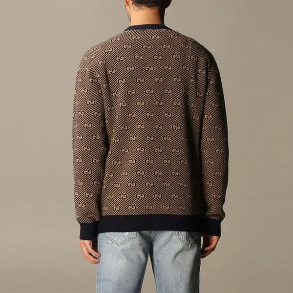 Gucci Monogram Knit Cardigan