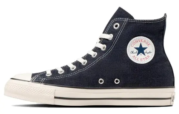 CONVERSE Chuck Taylor All Star Organic Denim High Top - Navy/white/black