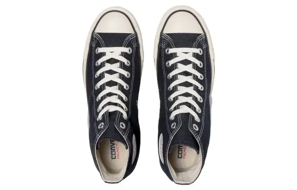 CONVERSE Chuck Taylor All Star Organic Denim High Top - Navy/white/black