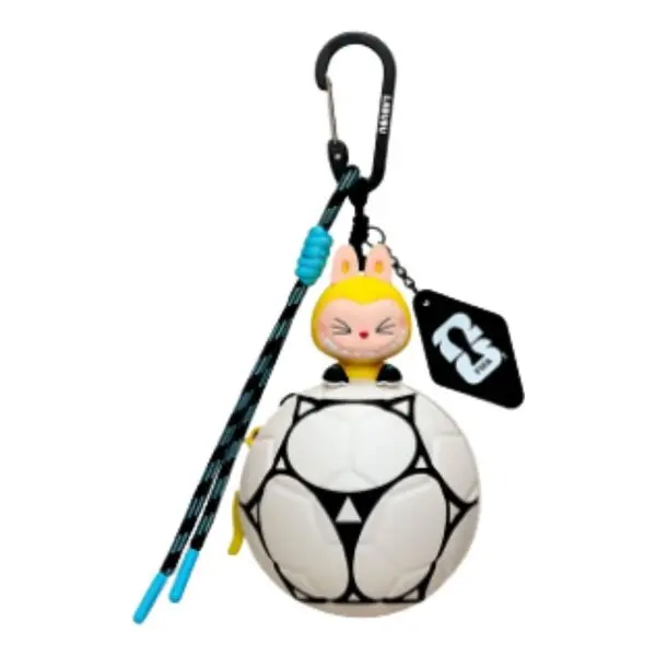 POP MART The Monsters × Fifa Series Football Shaped Mini Bag 'final Whistle - Multi-color
