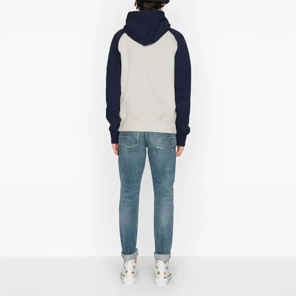 Dior X Peter Doig Fw21 Logo Long-sleeved Hoodie