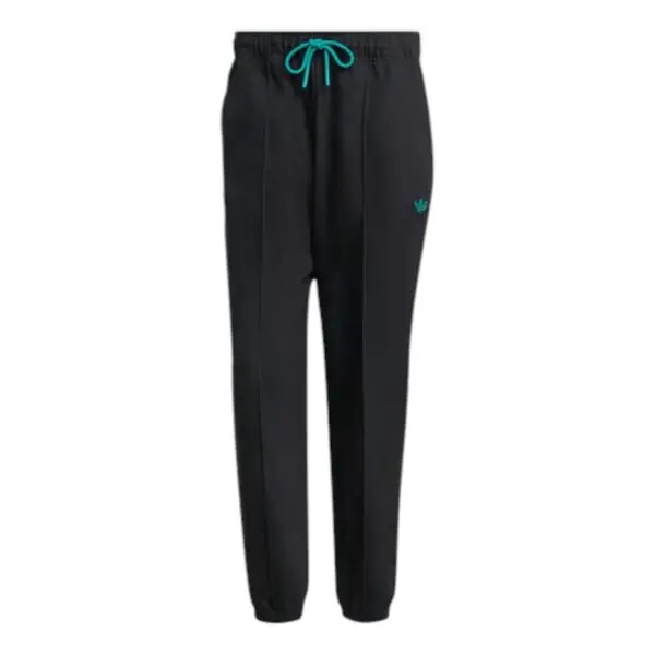 Adidas Liverpool Fc Terrace Icons Drill Pants - Black/sea Green