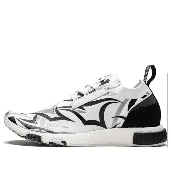 Adidas Juice X Nmd_racer Primeknit 'friends And Family' Sneakers - White/black/grey